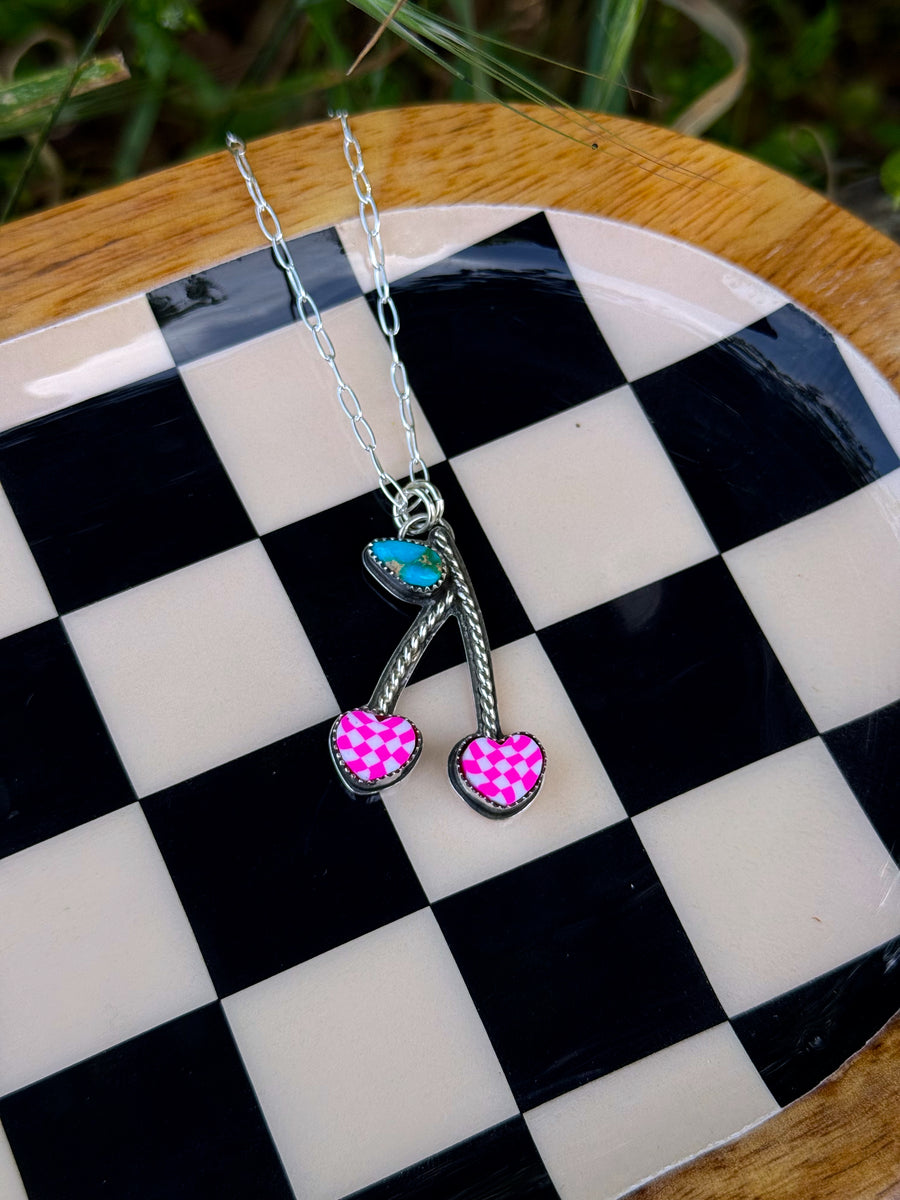 *PRE-ORDER* Checkered Cherries – L Bar 3 Co.